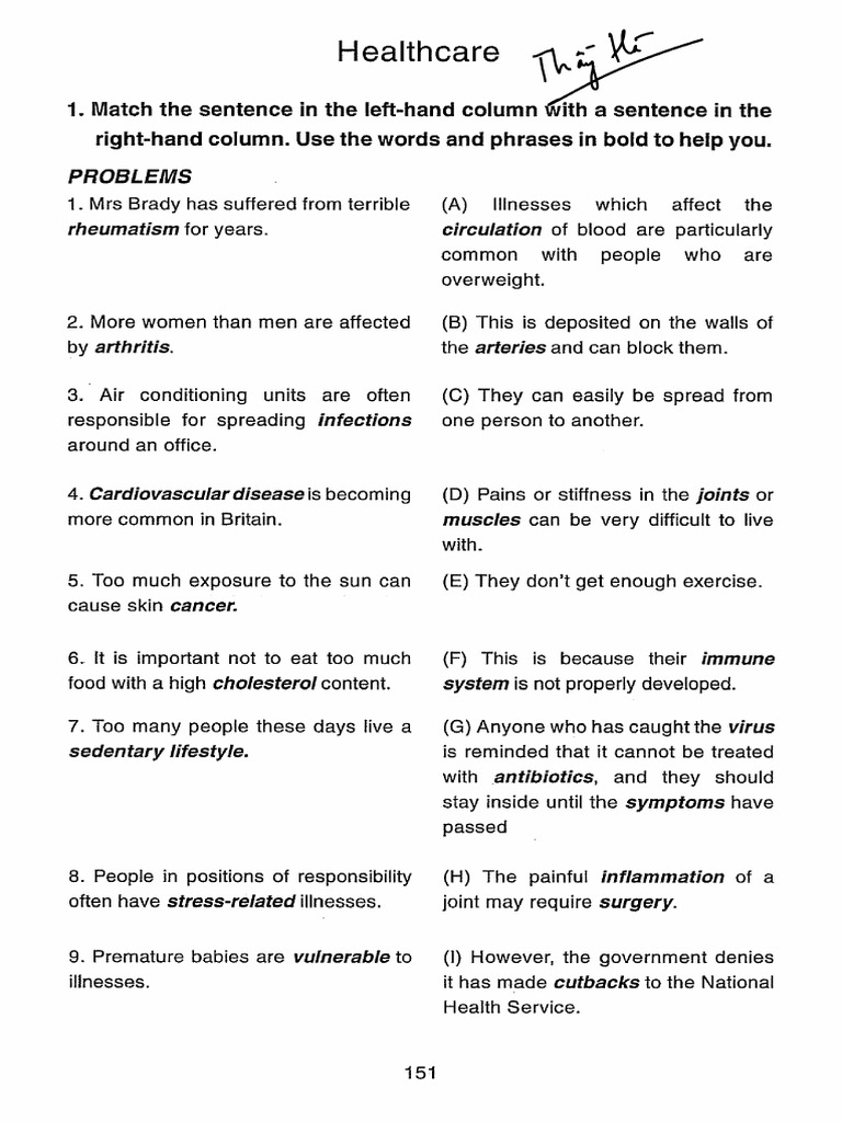Health Exercise 1 | PDF