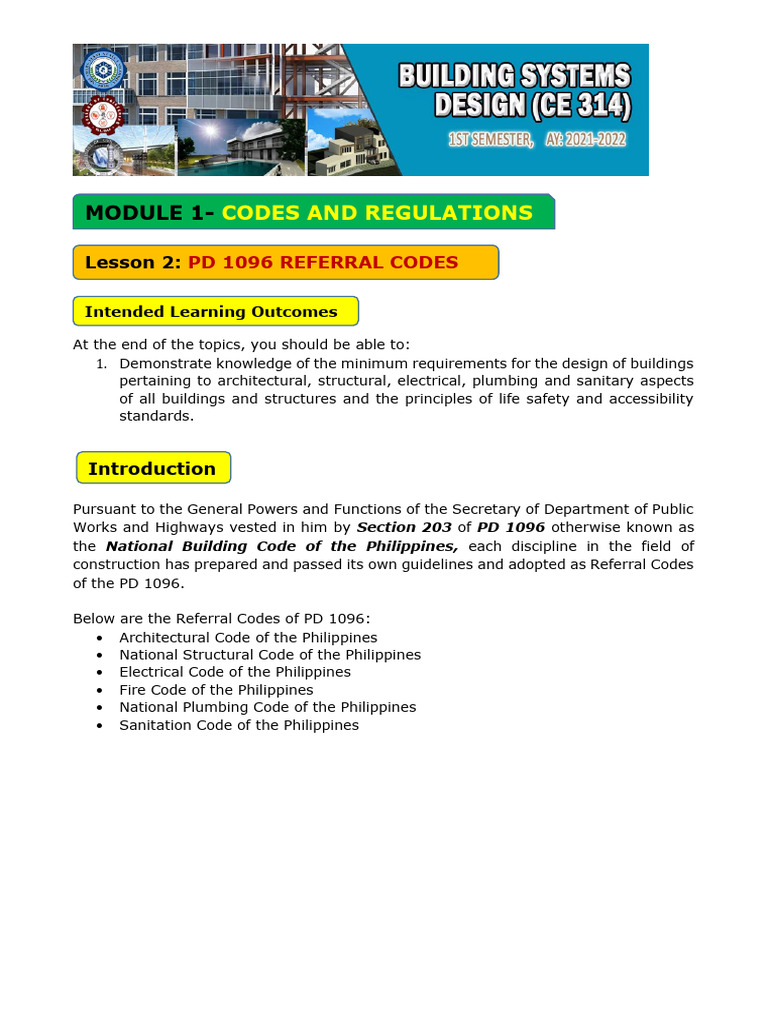 Module-2. National Structural Code of The Philippines | PDF | Beam (Structure) | Wall