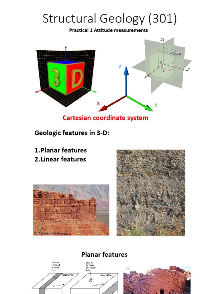 Practical 1 Attitude Measurements | PDF | Fault (Geology) | Geology