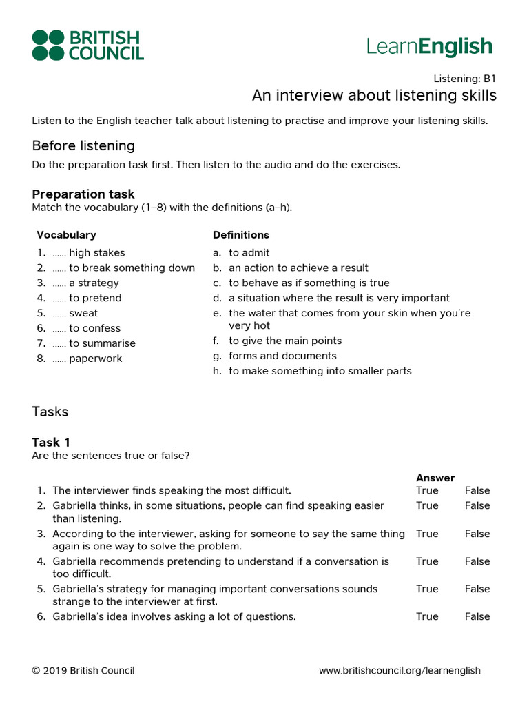 English Lesson | PDF