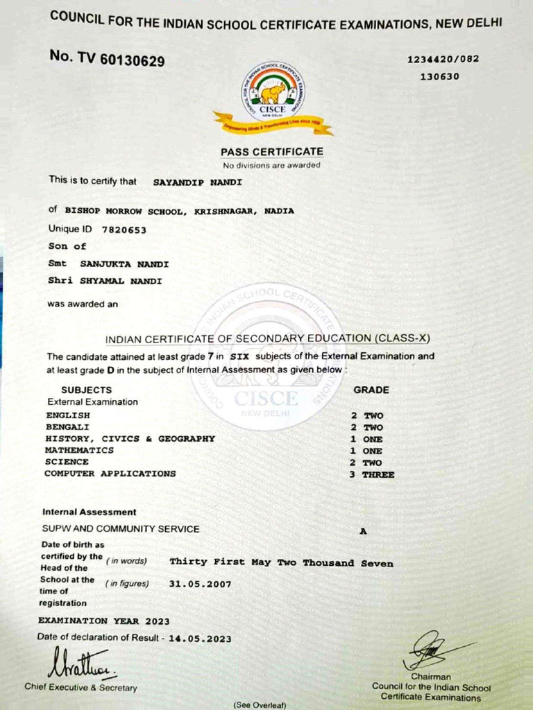 Classxcertificate Compressed | PDF