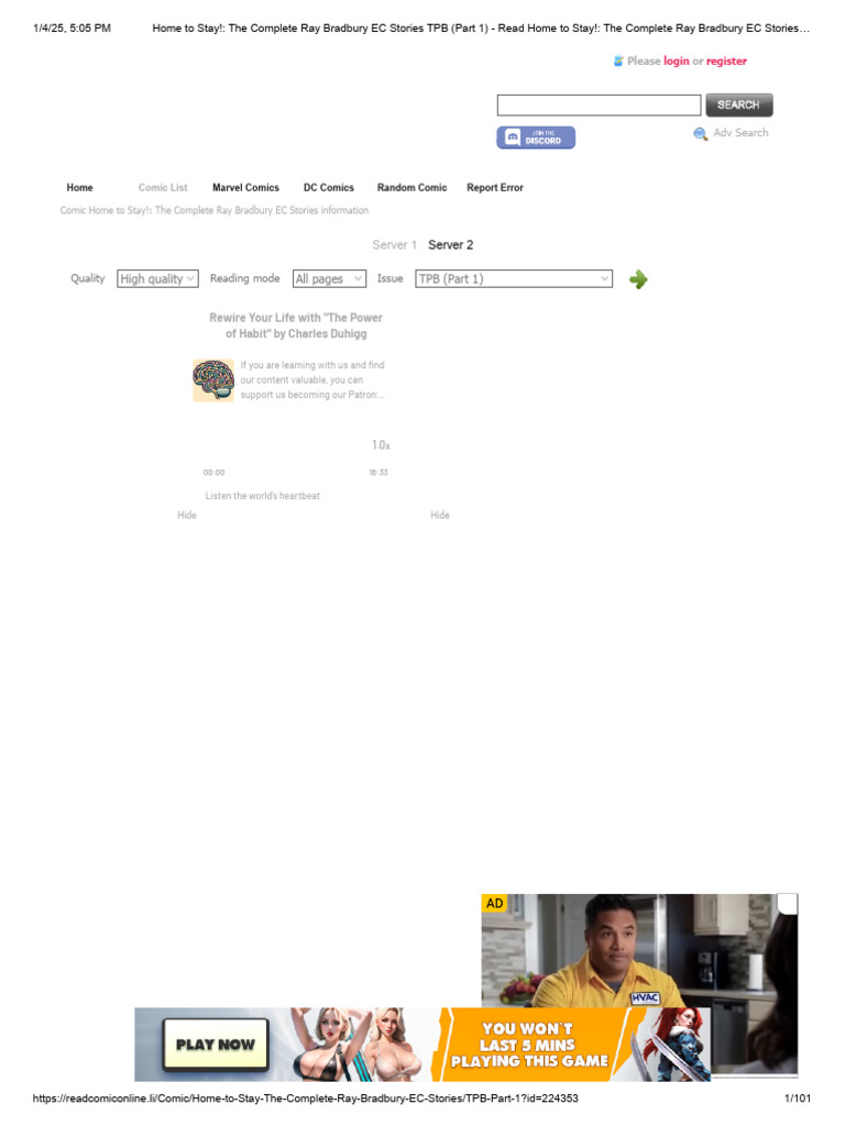 Quality High Quality Reading Mode All Pages Issue TPB (Part 1) | PDF | Comics