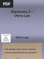 Electric Circuit Cheat Sheet | PDF