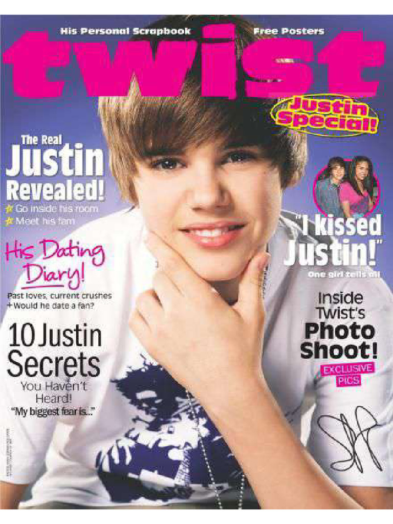 JUSTIN BIEBER - TWIST MAGAZINE | PDF