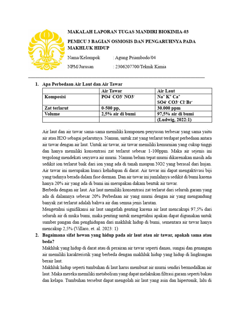 Makalah Ltm03b Agung Priambodo 2306207700 | PDF