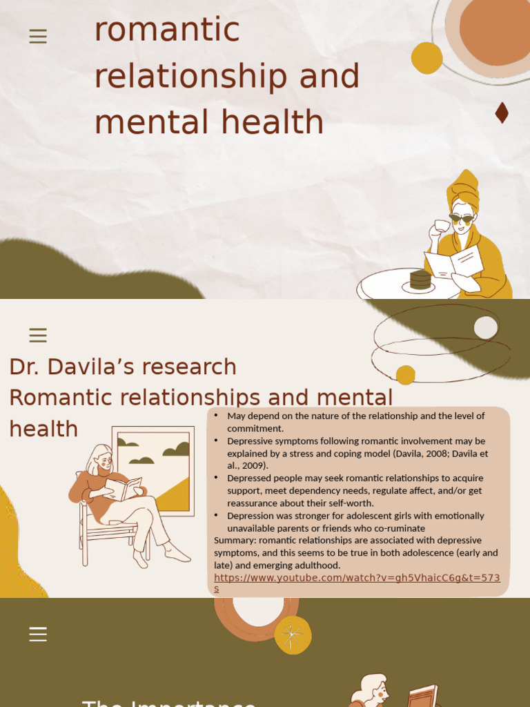 Day 17 Romantic Relationship and Mental Health [Autosaved] (1) | PDF ...