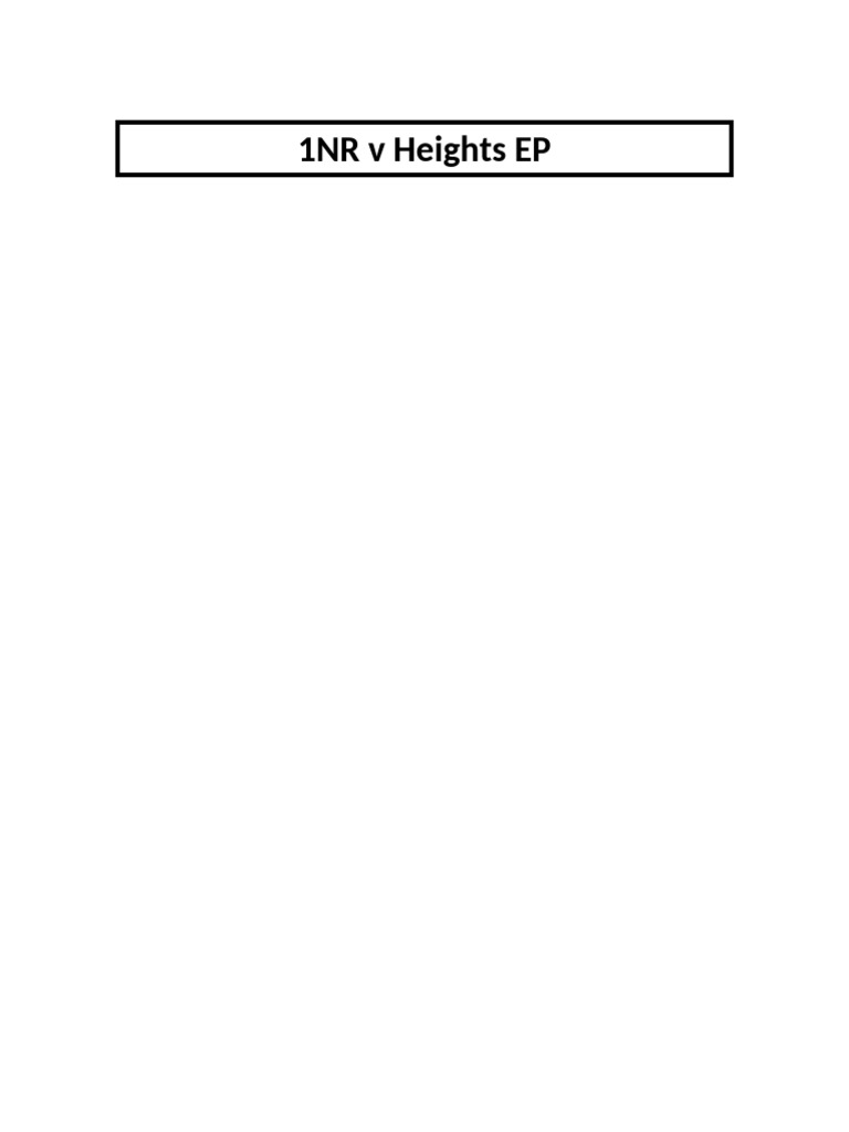 1NR v Heighs EP (1) | PDF | Cost Of Living | Petroleum