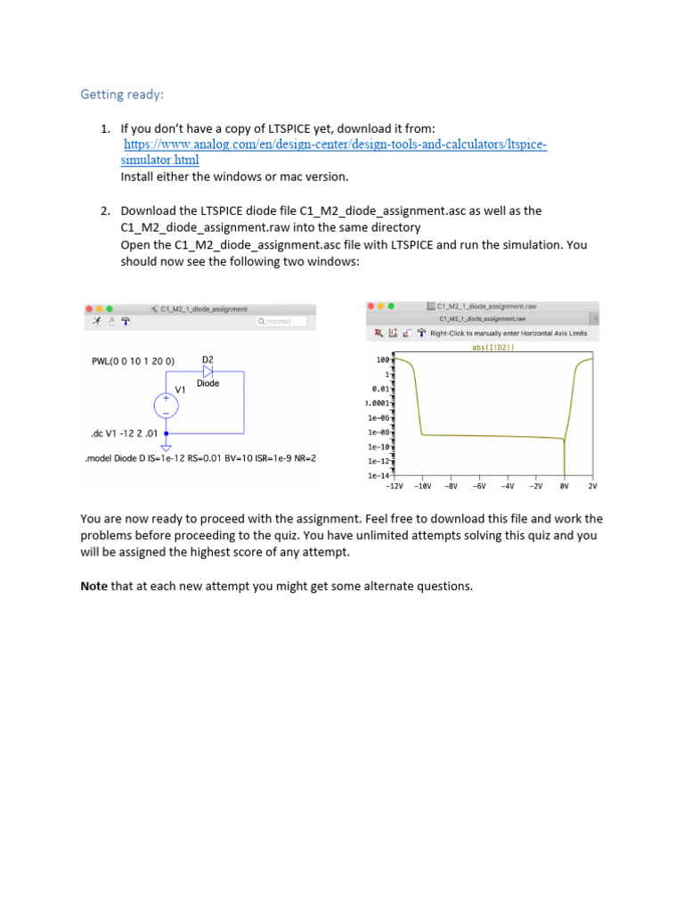 C1_M2_1_diode_assignment | PDF | Electronics | Electronic Engineering