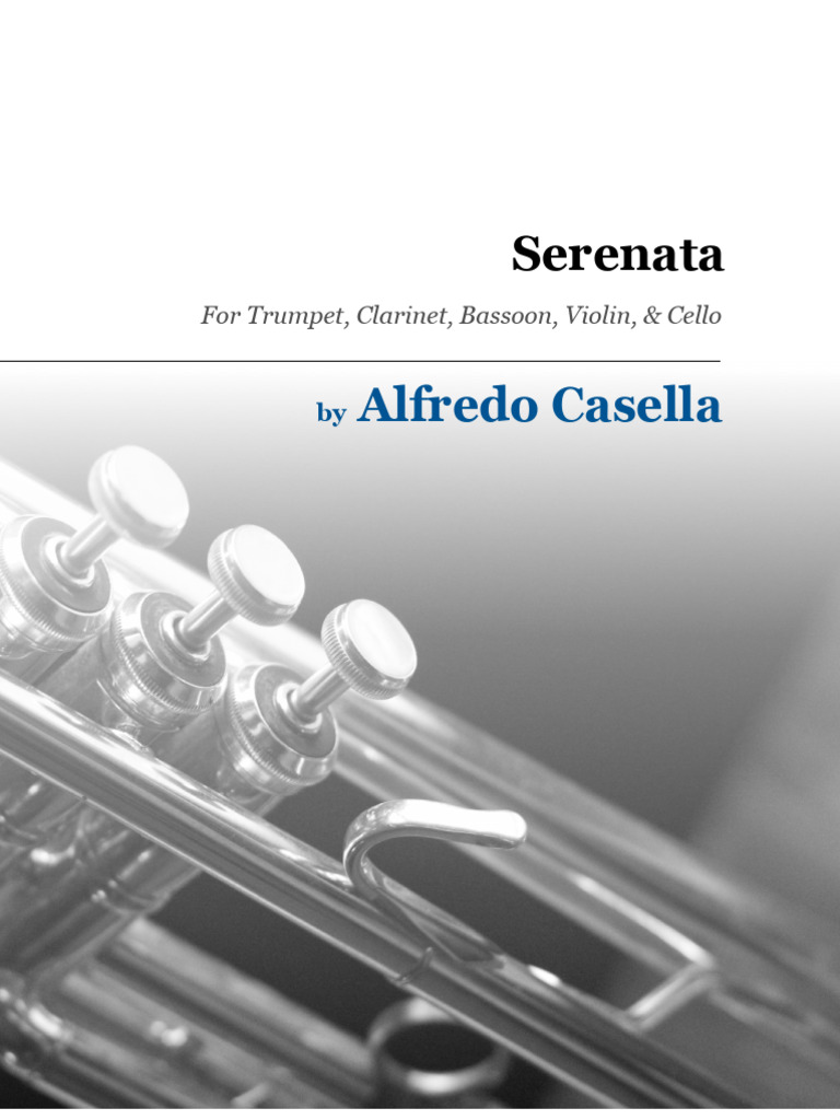 Casella Serenata All Parts | PDF