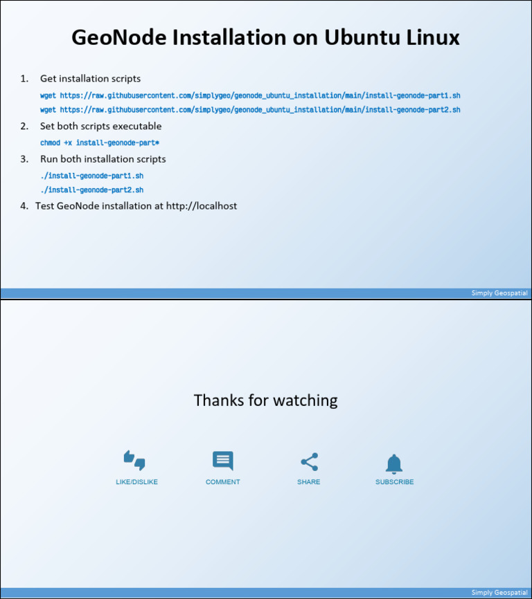 09 Geonode Ubuntu | PDF