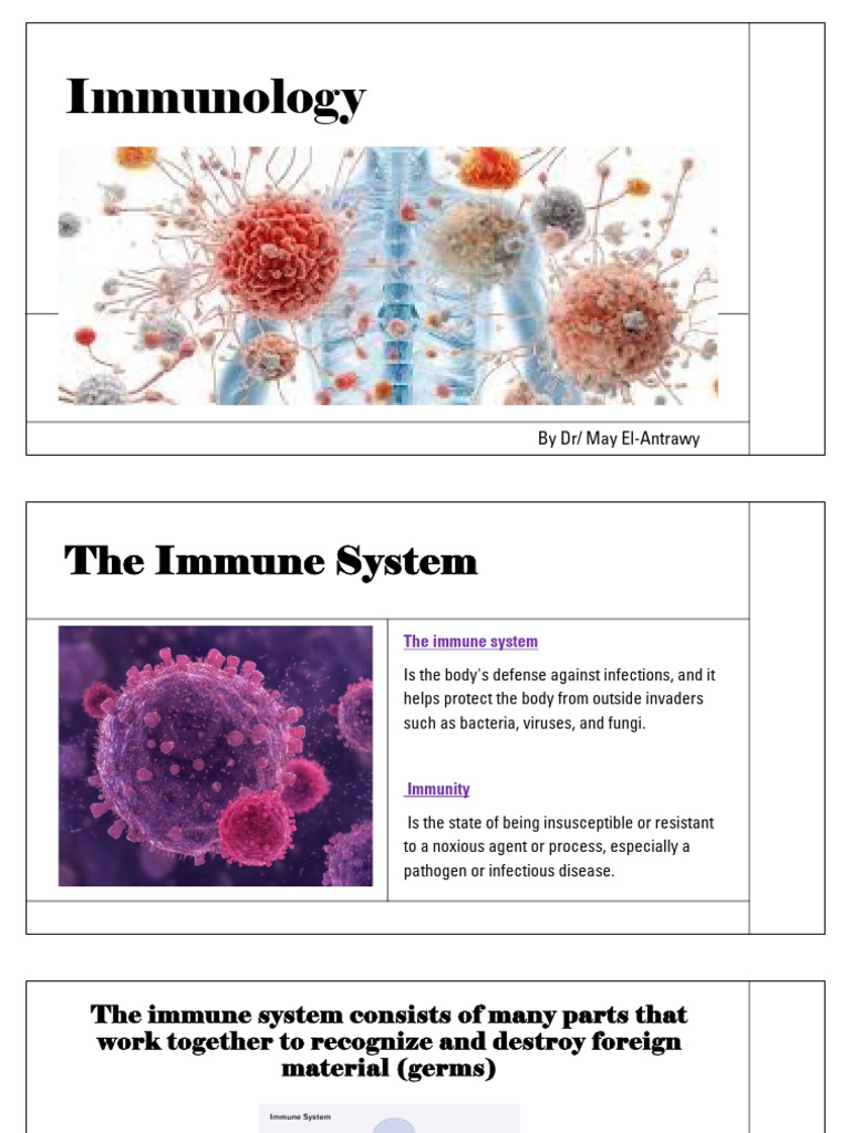 Introduction To Immunology | PDF | Immune System | Lymphatic System