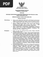 Perbup 2025 - Pedoman Penyusunan APB Desa 2026 | PDF