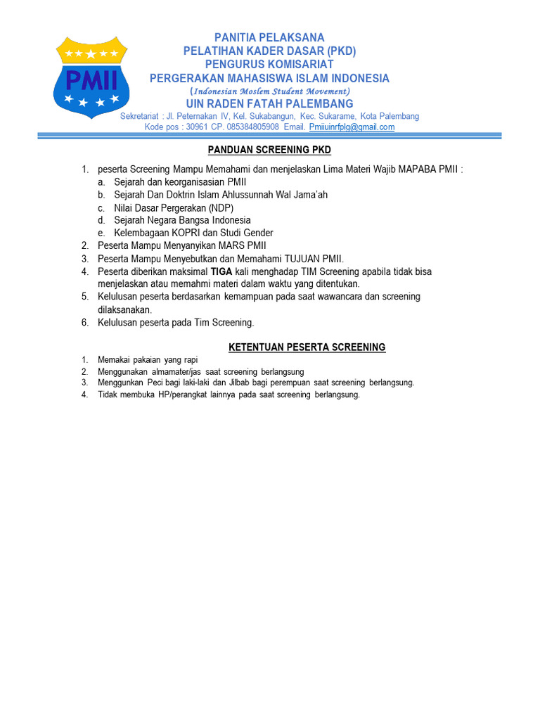 Panduan Screening PKD | PDF