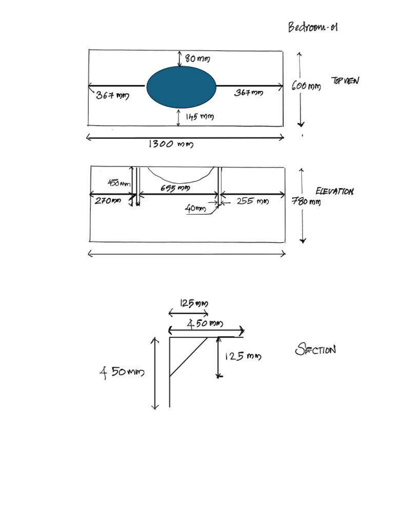 Barsha Vanity Counter-Site Measurements | PDF