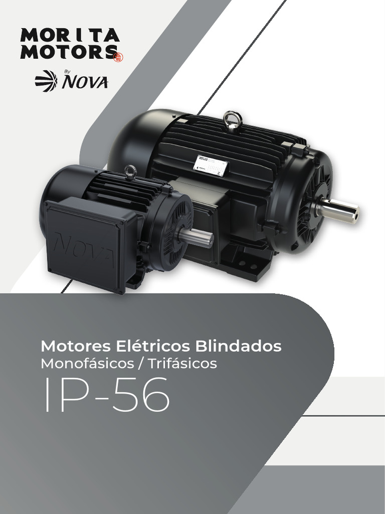 Motores Ip-56 Morita Motors 2024 | PDF | Motores | Quantidades físicas