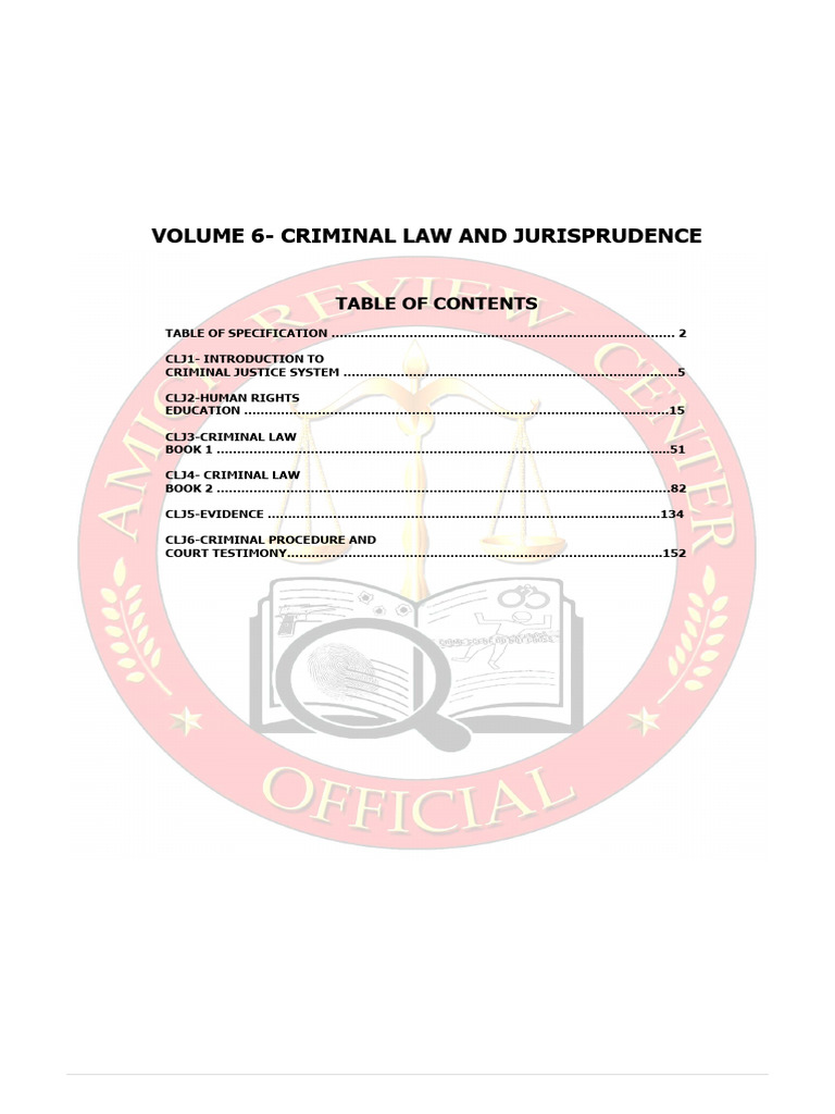 V6-CLJ | PDF | Prosecutor | Bail