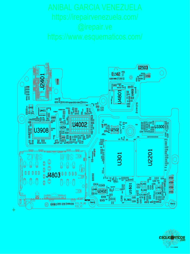 Poco m3 Pro 5g Board PCB Layout - Unlocked | PDF