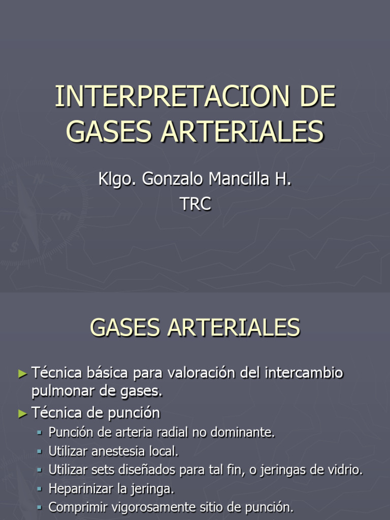 interpretacion-de-gases-arteriales | PDF | Medicina de Cuidados ...