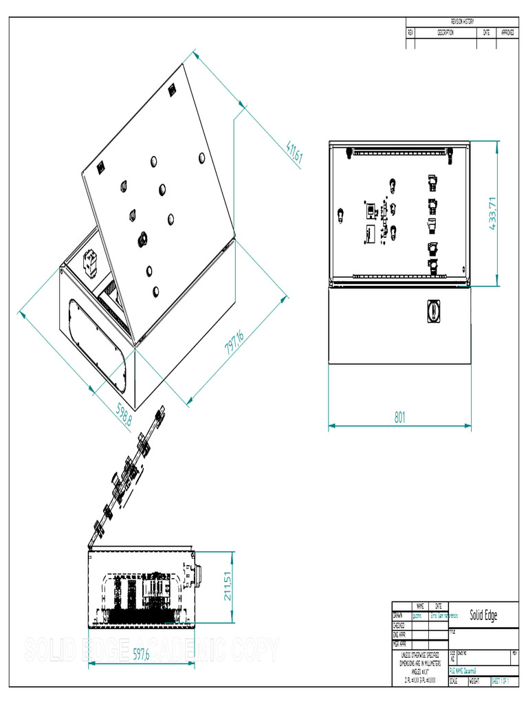 Technical Drawing Specifications | PDF