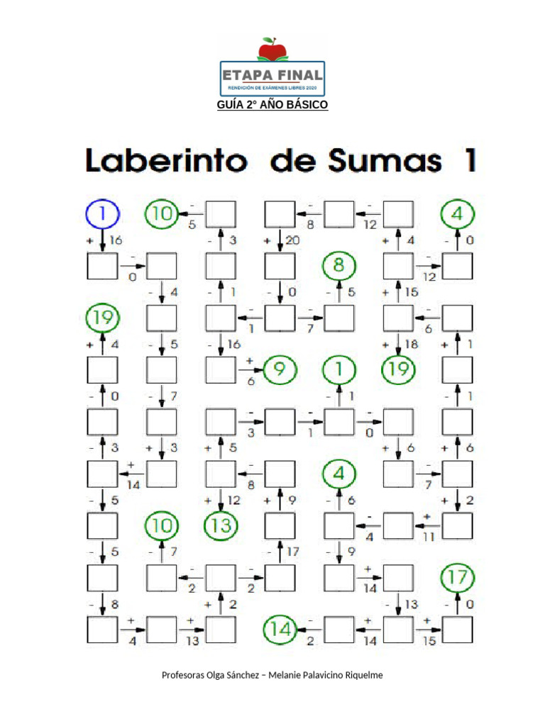 Guía Segundo Básico | PDF