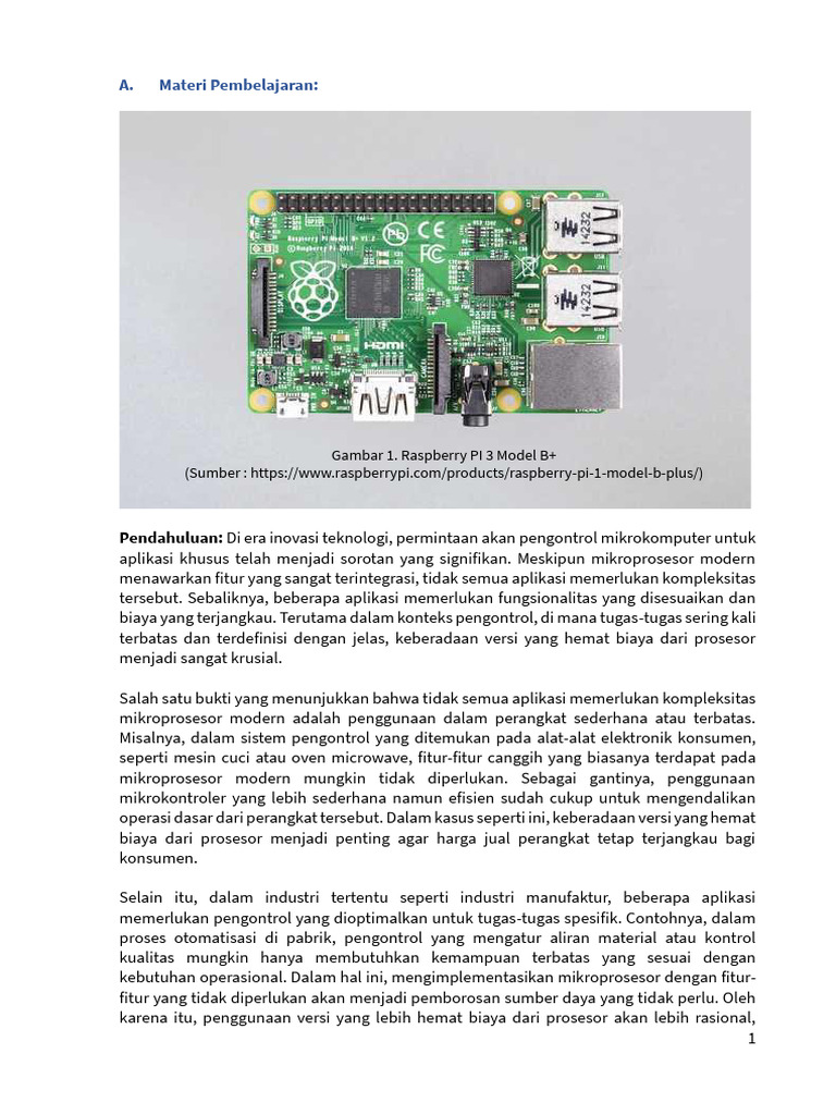 __Modul Laboratorium Mikrokontroler_Materi | PDF
