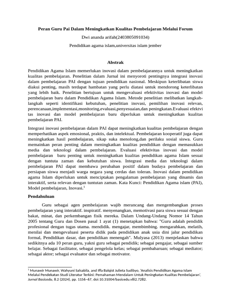 Artikel Konseptual Nanda | PDF