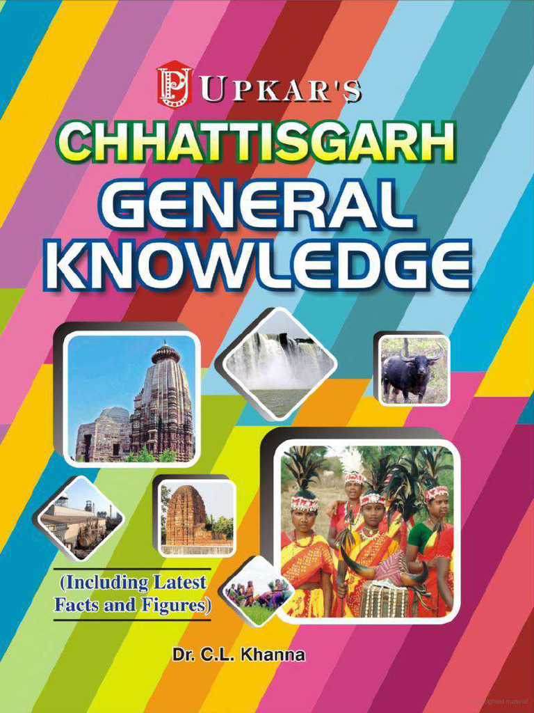 Upkar Chhattisgarh General Knowledge by CL Khanna | PDF