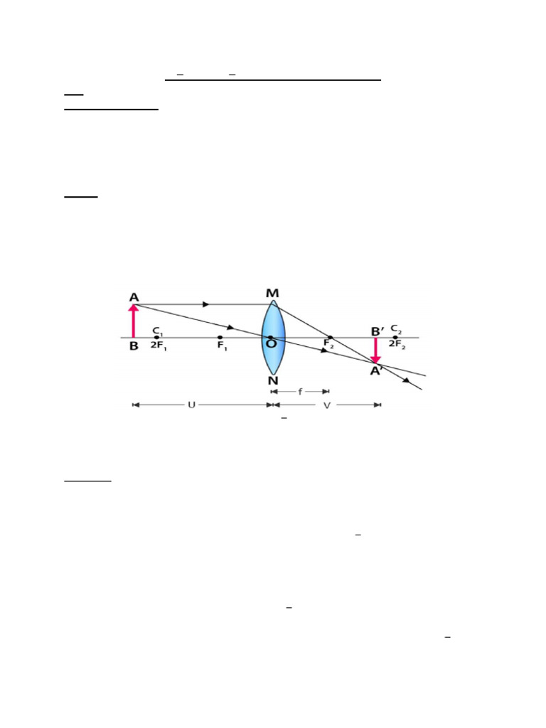 X-Convex Lens Experiment 15-07-2024 | PDF | Atomic | Electromagnetic ...