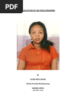 List of Proverbs Translated From Xitsonga To English: A Free Dictionary ...