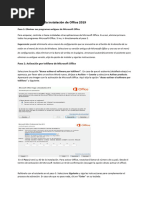 Guía Instalación Office 2019 Pro Plus | PDF | Microsoft Office | Software