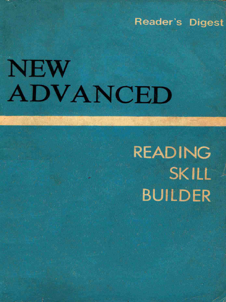 New Advanced Reading Skill - (Z-Library) | PDF