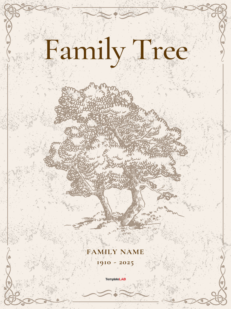 Family Tree Book Template | PDF