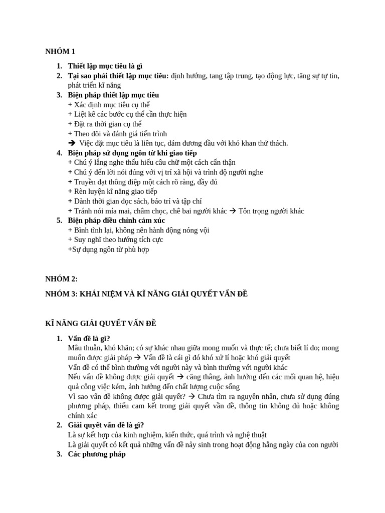 Thuyet Trinh Nhom 1 2 | PDF