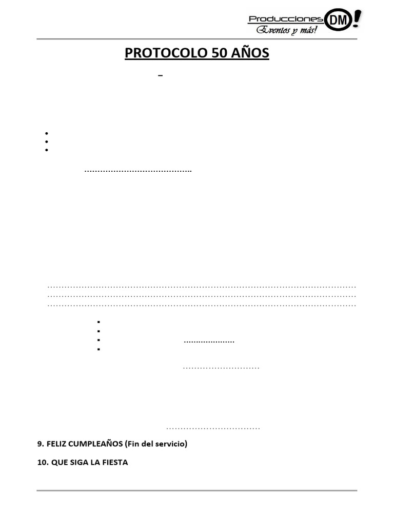 Programa de 50 Años | PDF