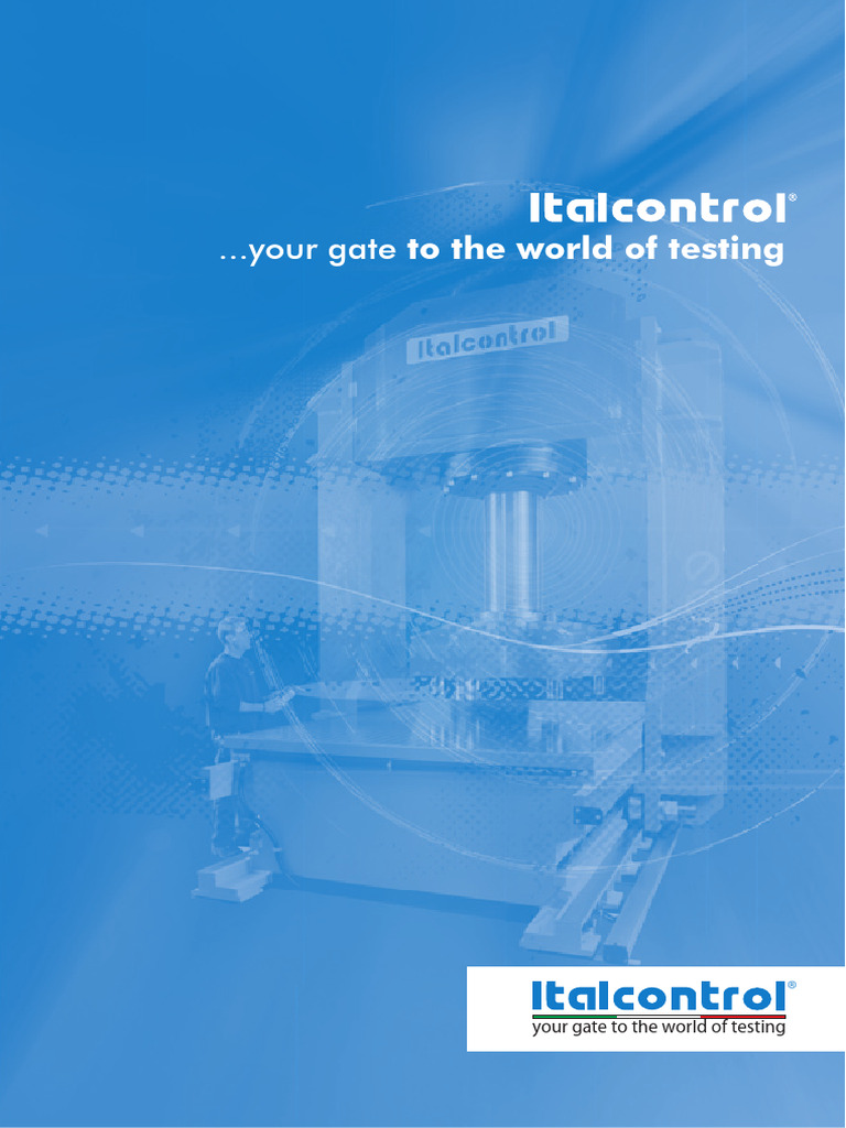 Italcontrol Testing Solutions Overview | PDF | Valve | Quality Assurance