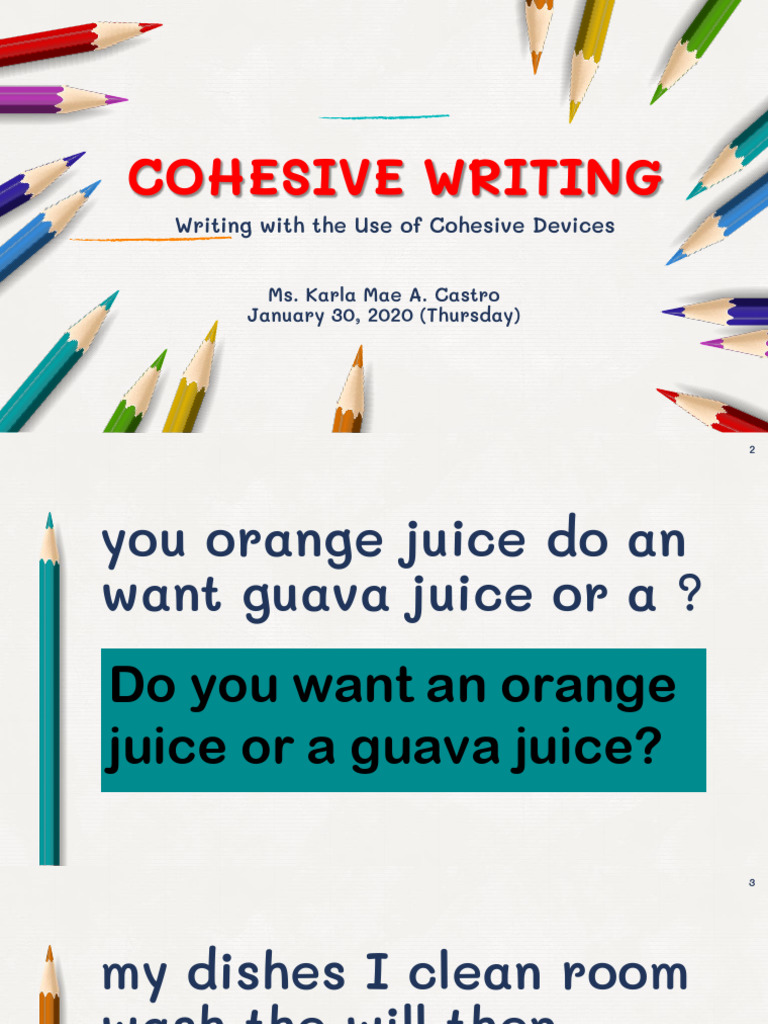 Mastering Cohesive Writing Techniques | PDF | Napoleon | Narrative