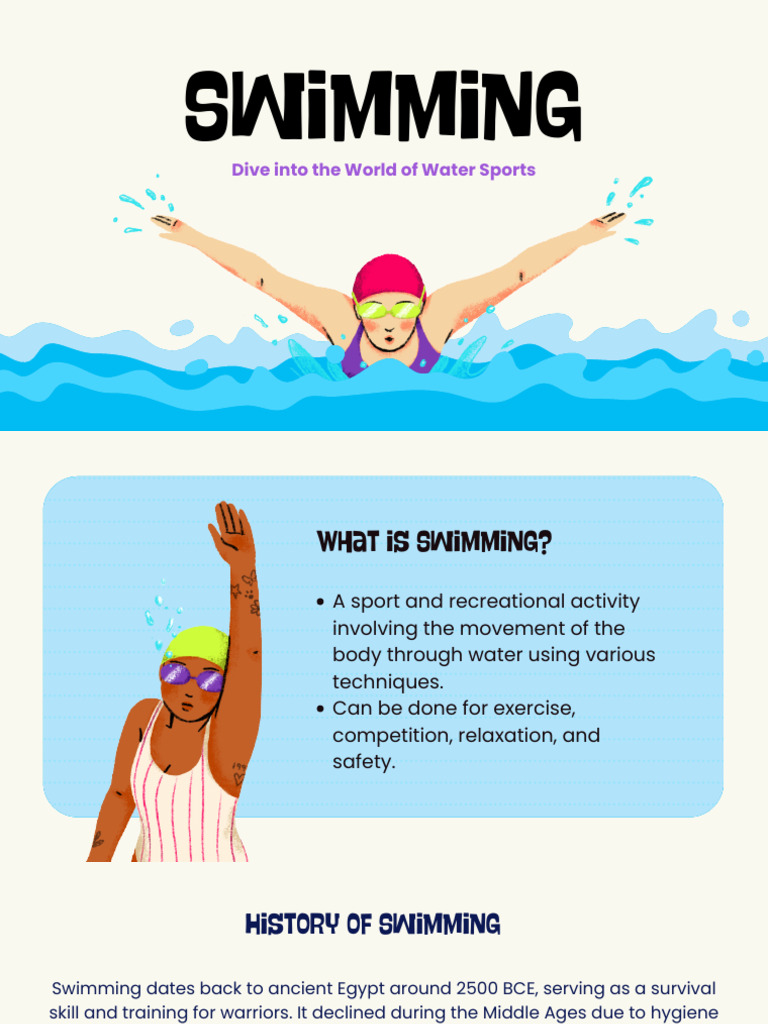 Comprehensive Guide to Swimming Techniques | PDF | Swimming | Swimming ...