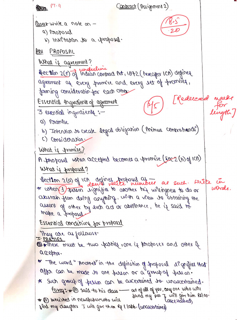 Contract Correction | PDF