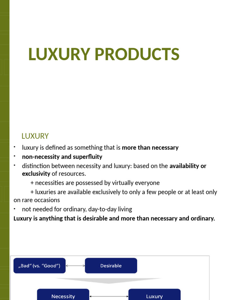 Understanding Luxury Products | PDF | Luxury Goods | Handbag