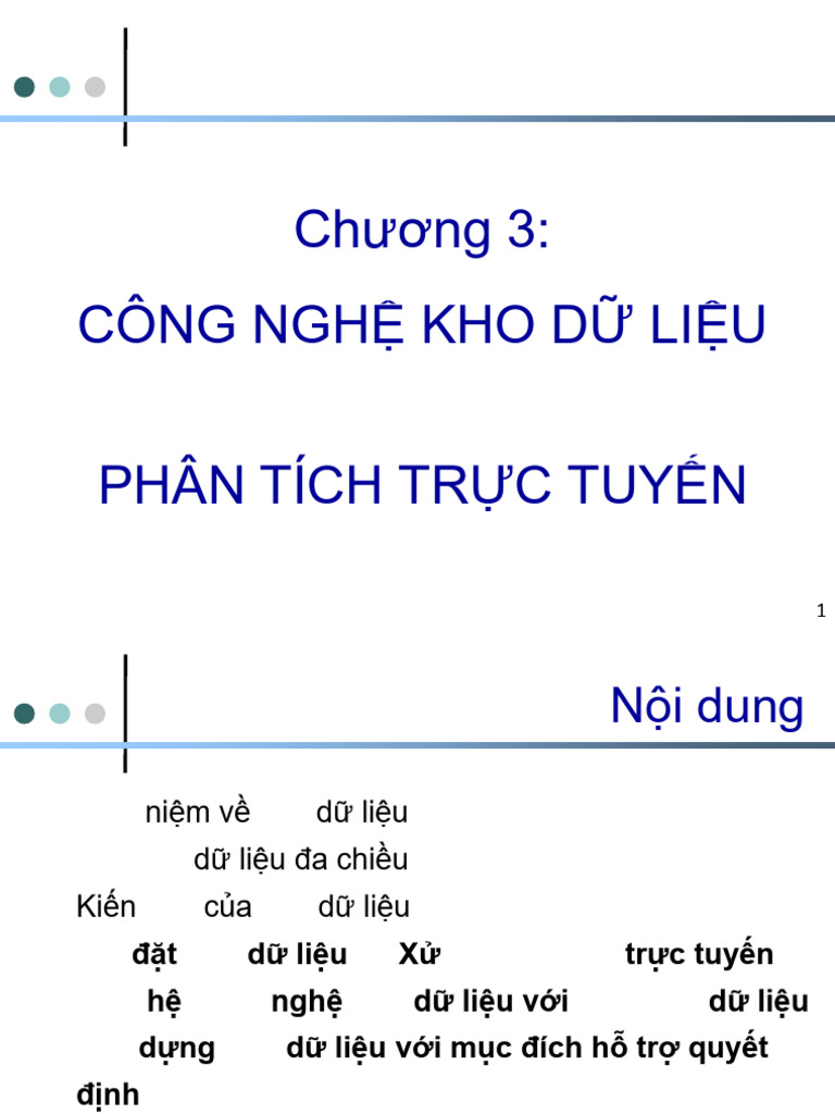 Kho-Du-Lieu-Va-Khai-Pha-Du-Lieu - Nguyen-Ngoc-Duy - Chuong-3 - Cong-Nghe-Kho-Du-Lieu-Va-Phan ...