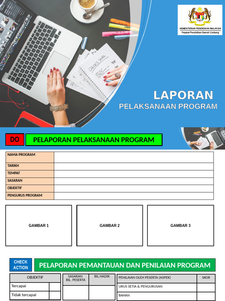 Template Laporan Kbat 2024 | PDF