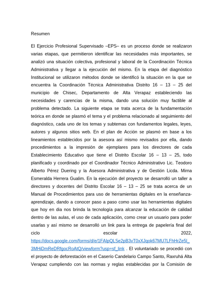 Resumen de 1 Hoja | PDF | Evaluación | Aprendizaje
