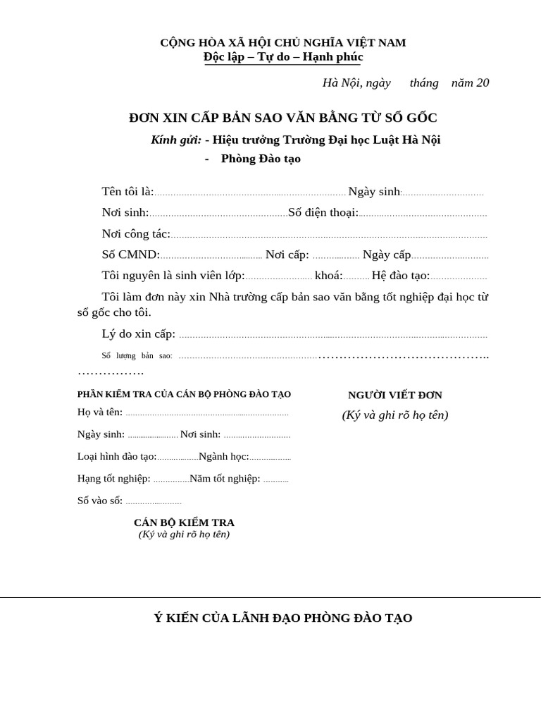 5 - Don Xin Cap Ban Sao Van Bang | PDF