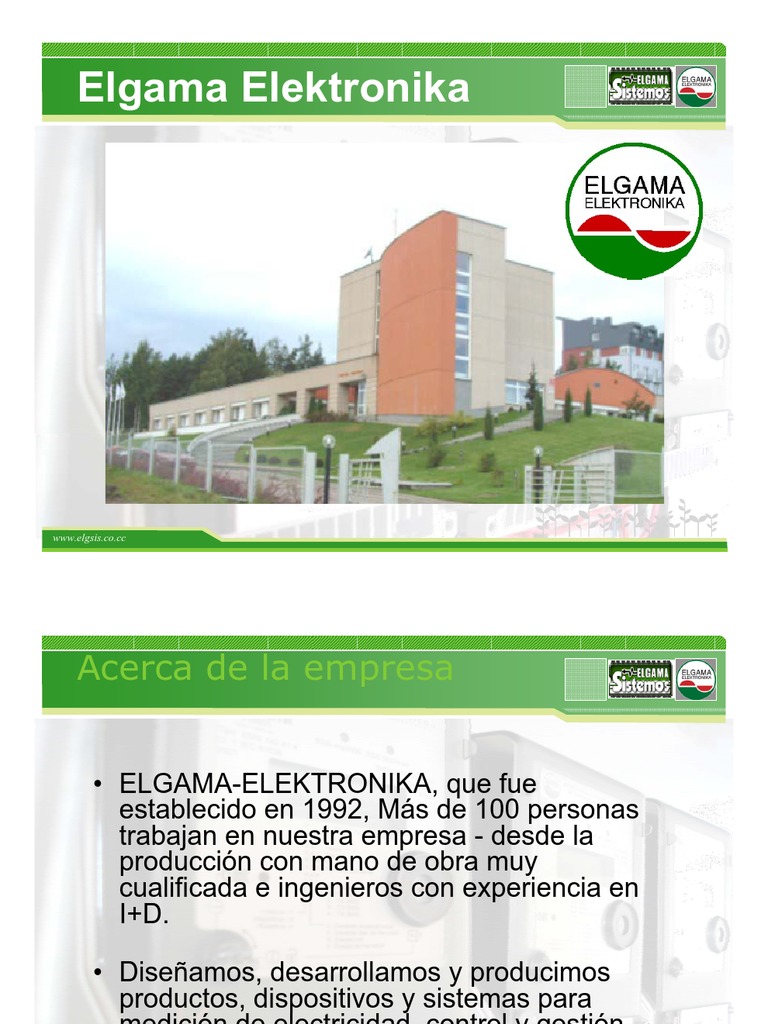 Elgama | PDF | Electrónica | Calidad (comercial)