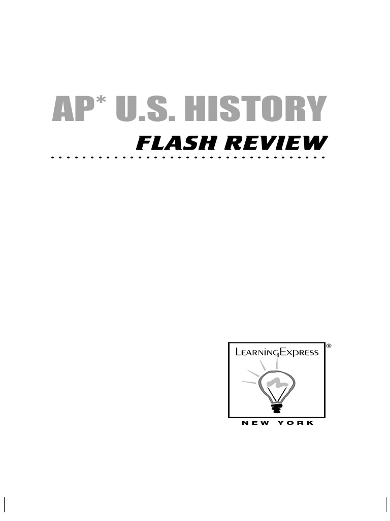 AP-US-History-Flash-Review | PDF | Puritans | Multiple Choice