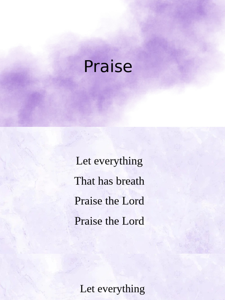 Praise | PDF