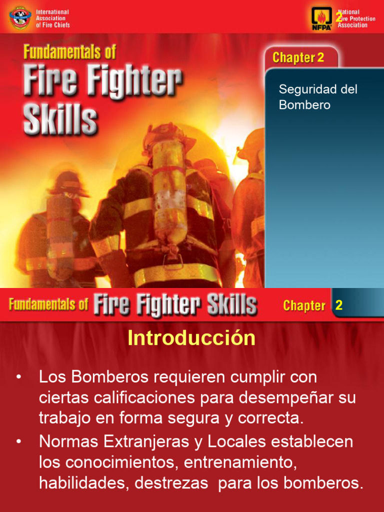 Iafc Cap 02 Seguridad Del Bombero | PDF | Bombero