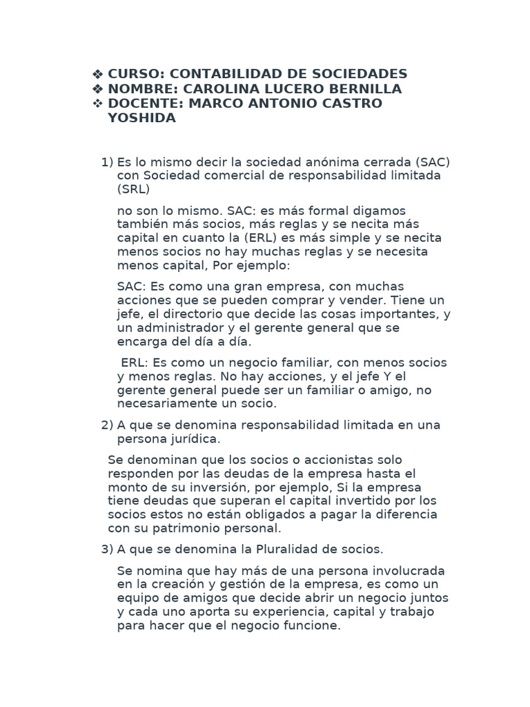 Pea 1 | PDF | Business | Liquidación