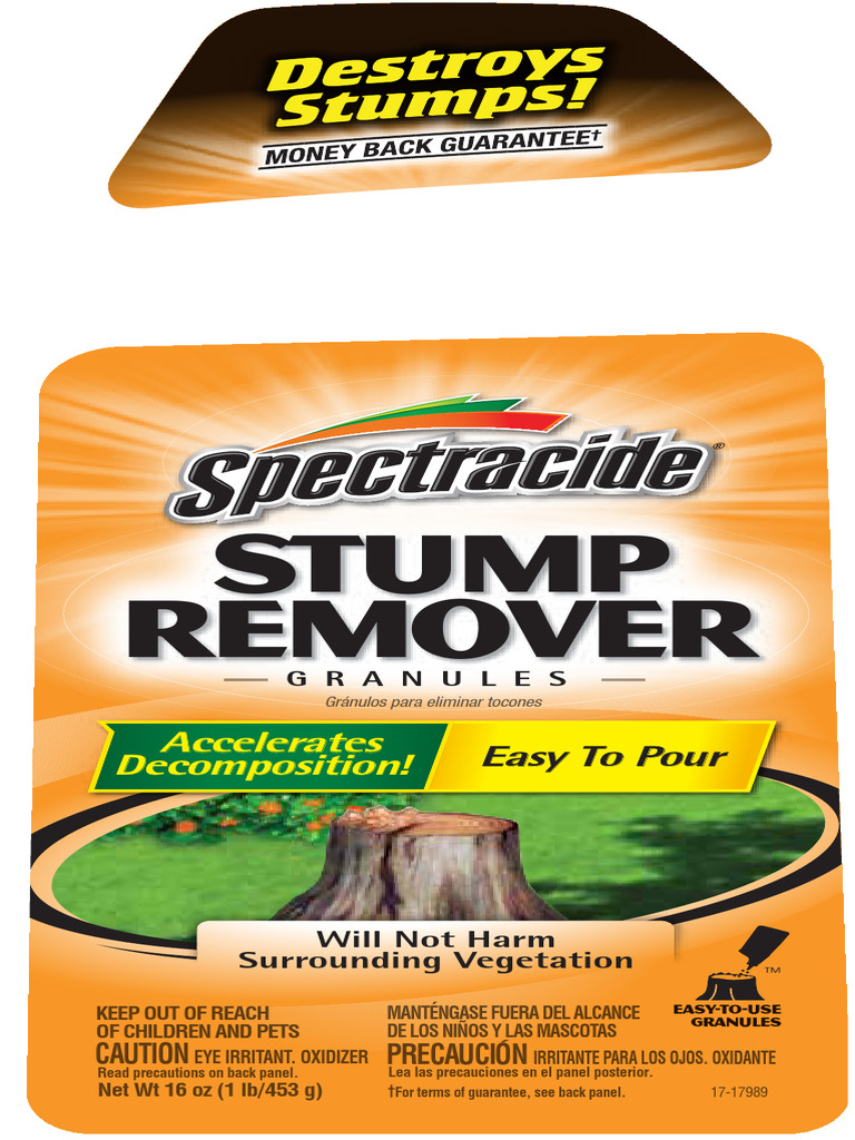 Spectracide Msds Stump Remover Label | PDF | Sustancias químicas | Redox