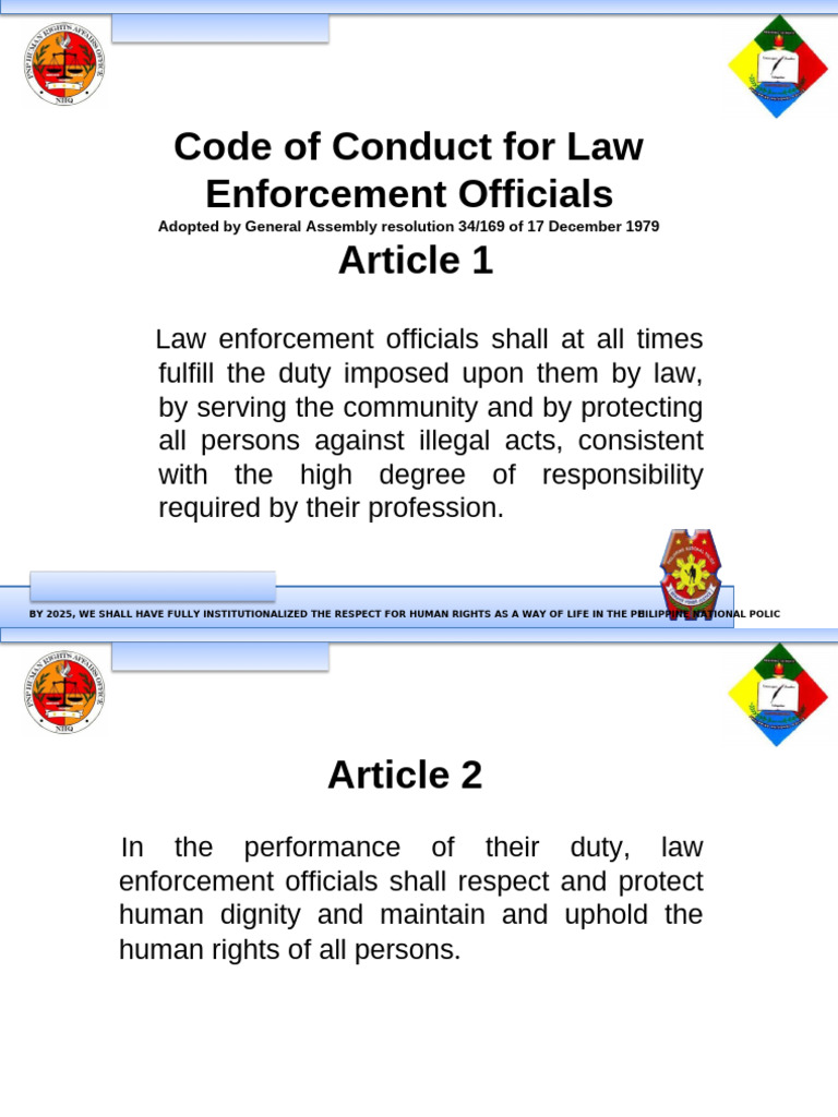 Code-of-Conduct-for-Law | PDF | Justice | Crime & Violence